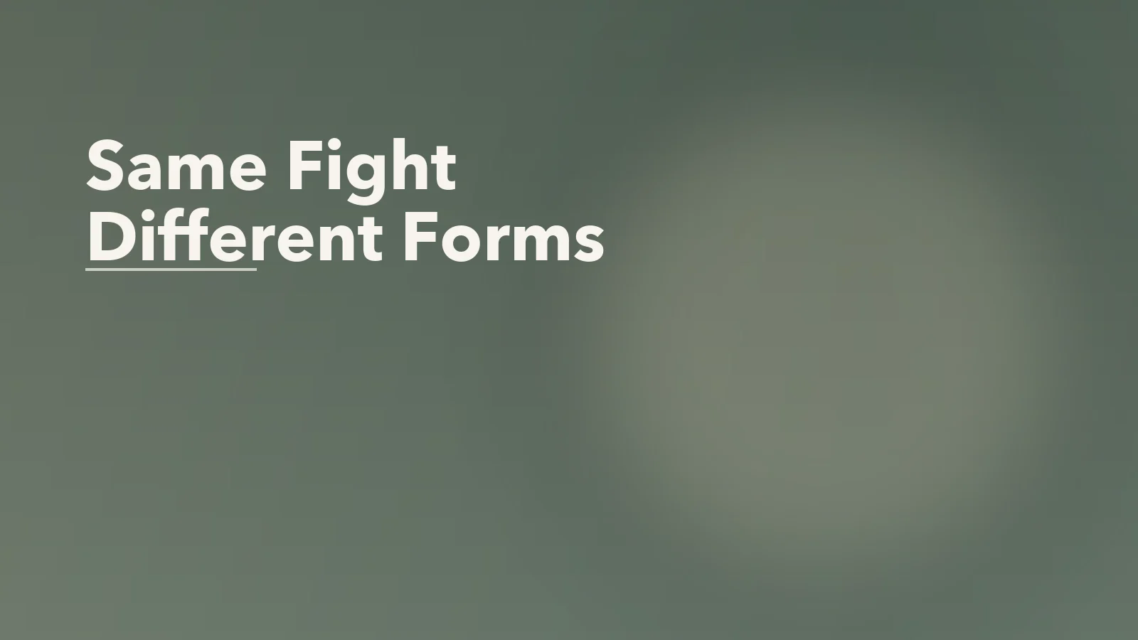 Same Fight Different Forms | Click2Pro Blog
